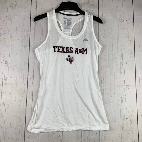 adidas | Tops | Texas Am Aggies Ncaa Small Adidas Racerback Tank Top ...